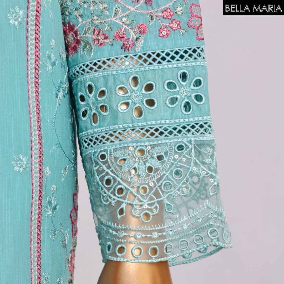 Sadabahaar Formal cotton 3 pc suit MFL105 – Bella Maria